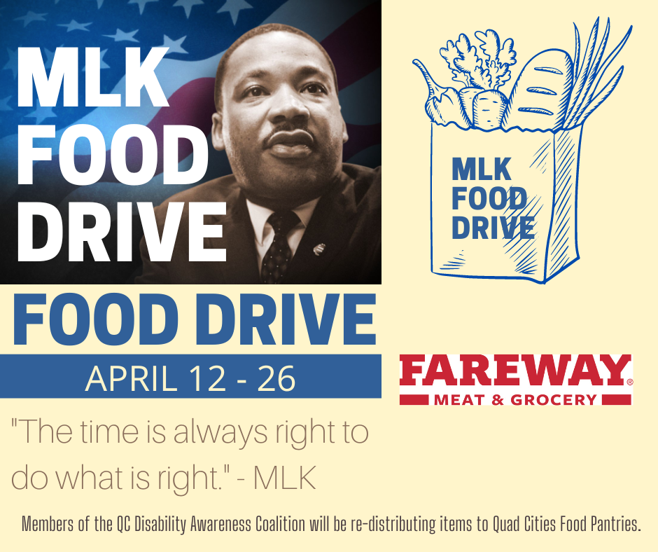 MLK Food Drive Partners - The Arc of The Quad Cities Area
